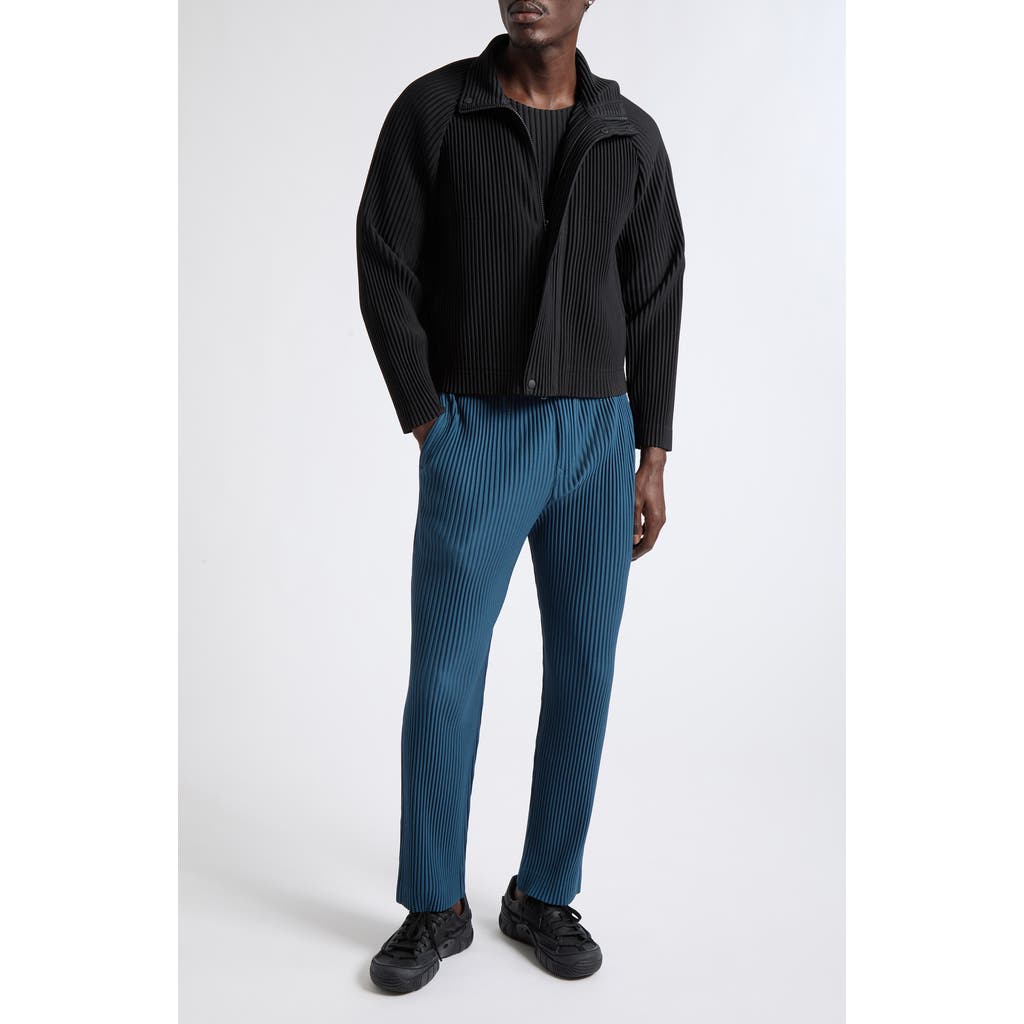 ISSEY MIYAKE Homme Plissé Issey Miyake Tailored Pleats Straight Leg Pants